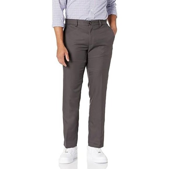 Amazon Essentials | Pants | Amazon Essentials Slim Fit Flat Front Dress ...